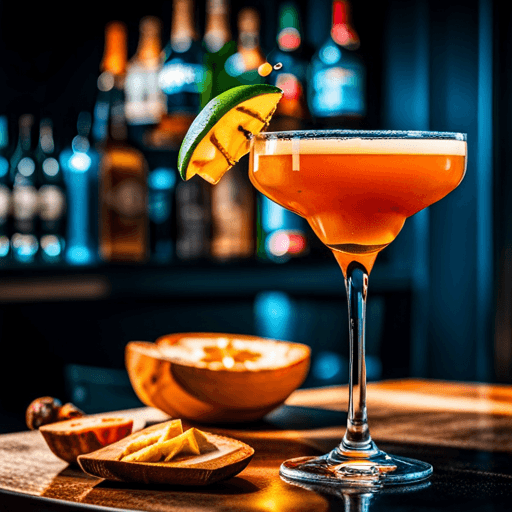 Ambrosia's Nectar, Divine cocktail inspired by ancient Greek culture