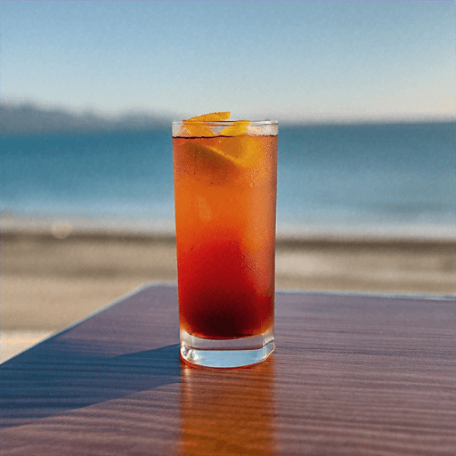 Andean Sunset Spritz, refreshingly exotic mocktail