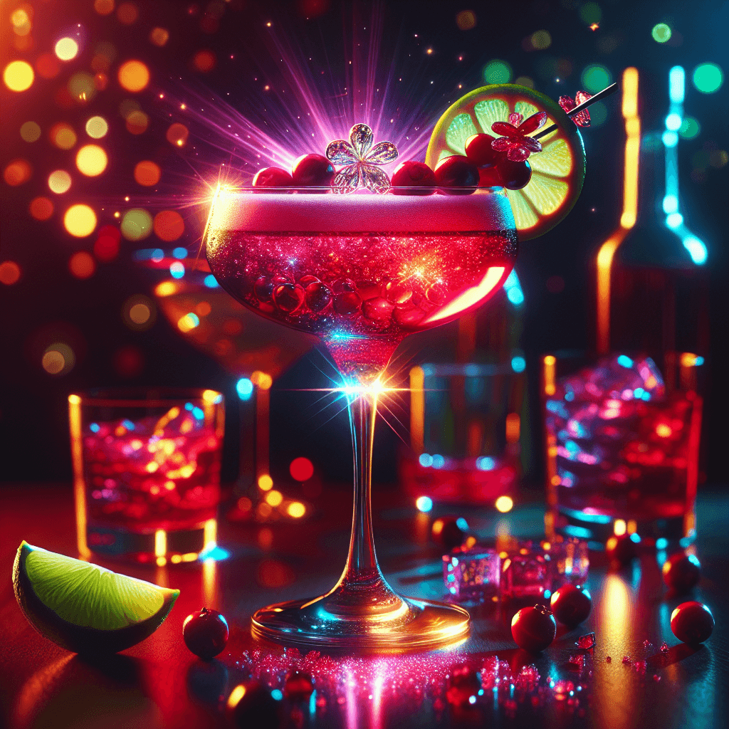 Aurora Twilight, Captivating cocktail with cranberry, vodka, and ...