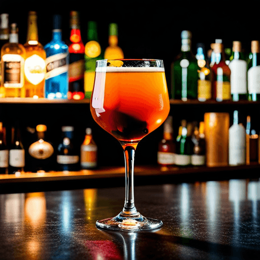 Banana Brandy Reverie, Complex modern cocktail with brandy, banana ...