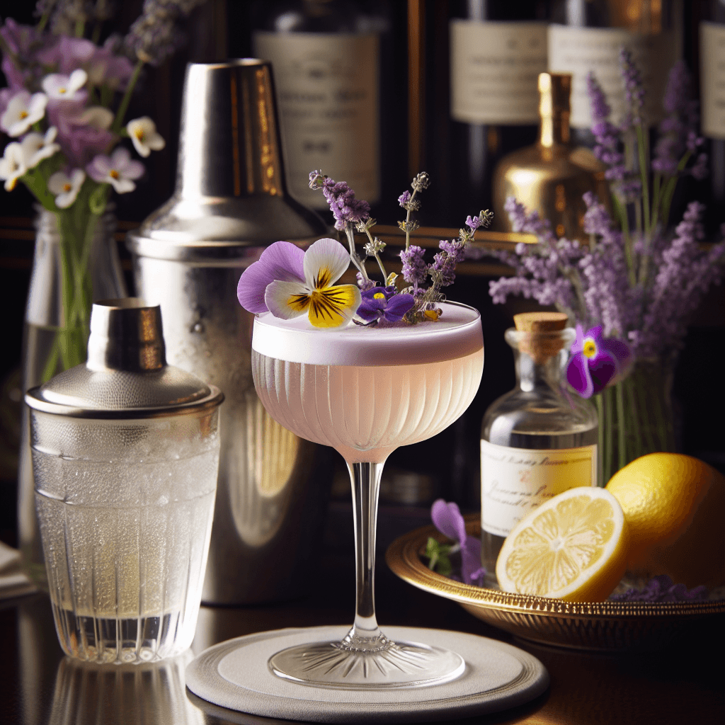 Blossom Breeze, Light, refreshing cocktail with floral and fruity notes