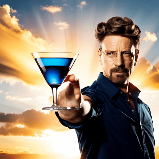 Blue Sky Heisenberg, Breaking Bad inspired cocktail