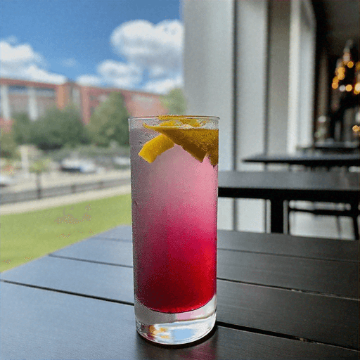 Blueberry Elderflower Breeze, Refreshing gin cocktail with elderflower ...