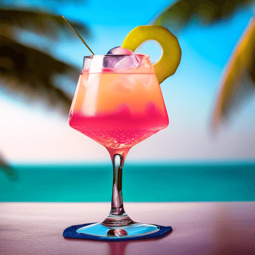 Blushing Pear Elixir, Captivating pear and raspberry cocktail with a ...