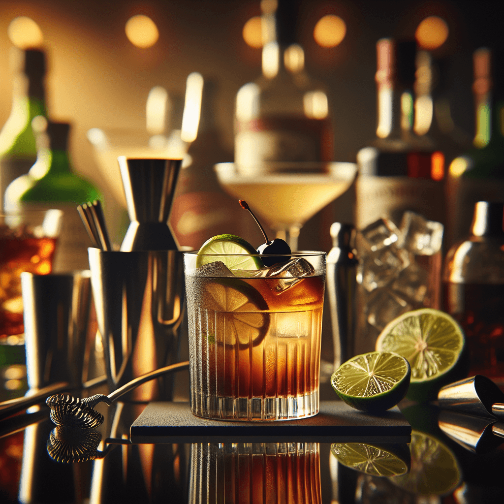 Caribbean Twilight Sour, Caribbean Twilight Sour, a modern twist on ...