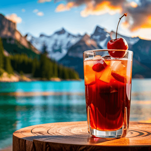 Cherry Almond Bliss, Balanced cherry almond gin cocktail for summer ...