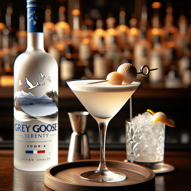 Cloud 9 Serenity, Transcendent cocktail with Vodka Grey Goose and ...