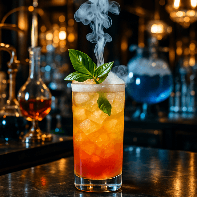 Cocktail Fire & Ice Elixir, Fire & Ice Elixir inspired by Game of Thrones