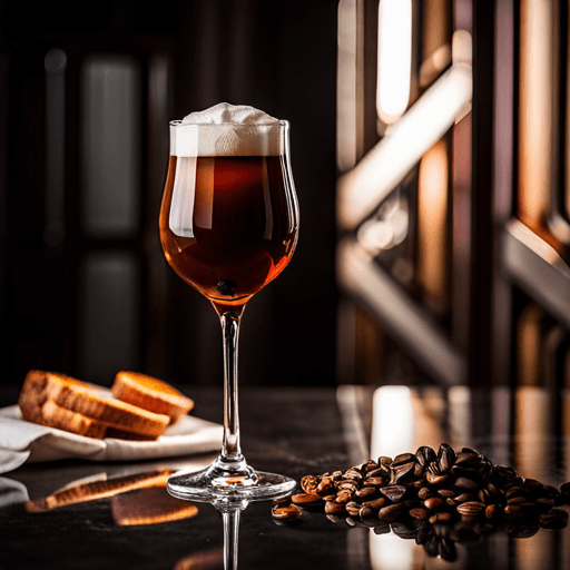 The Golden Aztec, Modern Aztec cocktail with smoky, sweet, and spiced notes