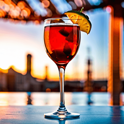 Crimson Elegance Cocktail, Sophisticated strawberry basil cocktail with ...