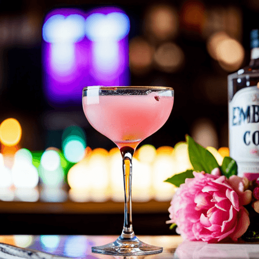 Easter Blossom Gin Fizz, Refreshing gin-based cocktail with floral and ...