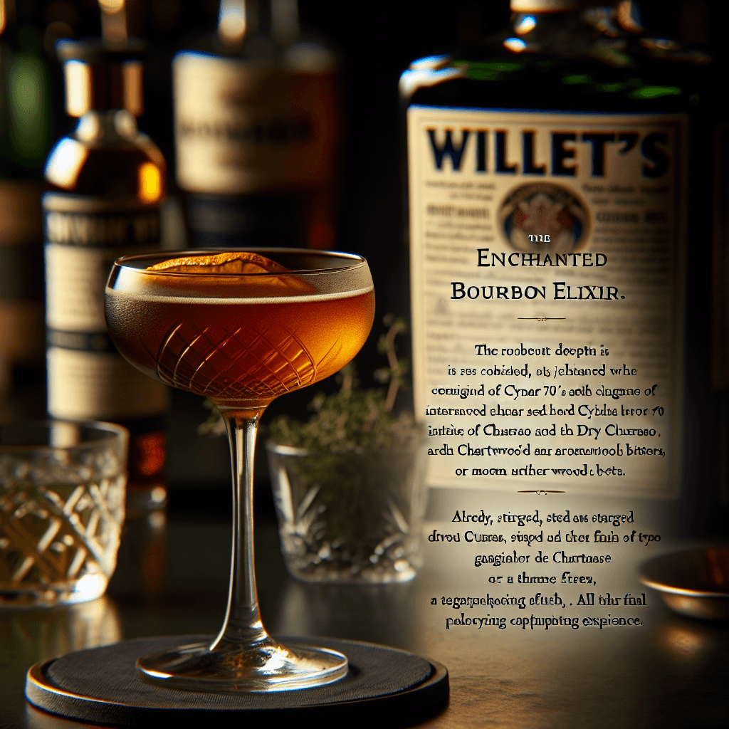 Enchanted Bourbon Elixir, Enchanted Bourbon Elixir with Willett's ...