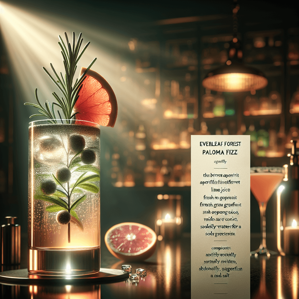 Everleaf Forest Paloma Fizz, Refreshing non-alcoholic Paloma with ...