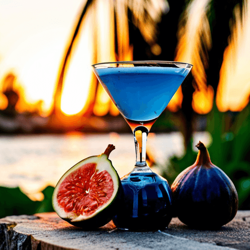 Fig & Fire Fiesta, Fig & Fire Fiesta cocktail with fruit and spice balance