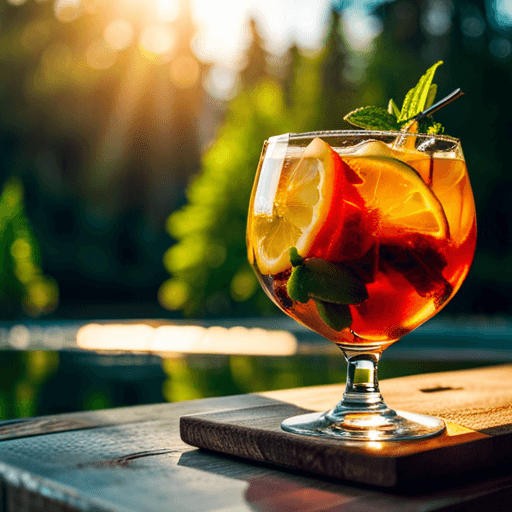 Forest Whispers, Bold, earthy cocktail inspired by the forest