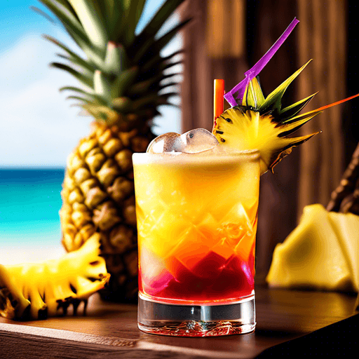 Golden Pineapple, Bold, balanced cocktail with reposado tequila, Suze, pineapple, chipotle