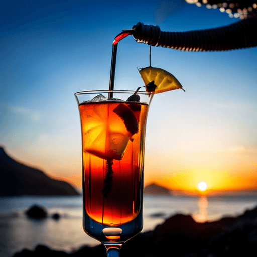 Highland Citrus Smoke, Bold Highland Citrus Smoke cocktail with rich ...