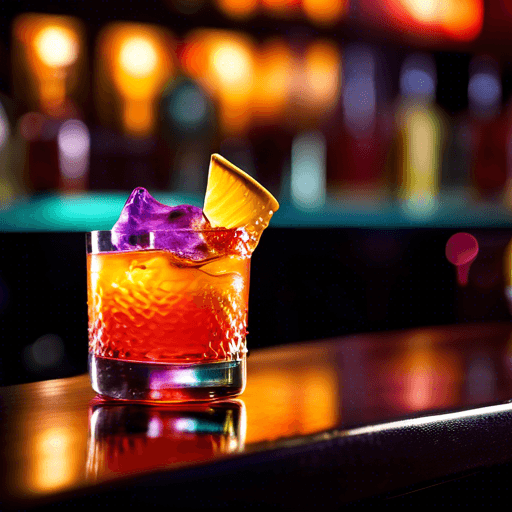 Inferno Honey, Bold cocktail with tequila, honey liqueur, and spicy kick