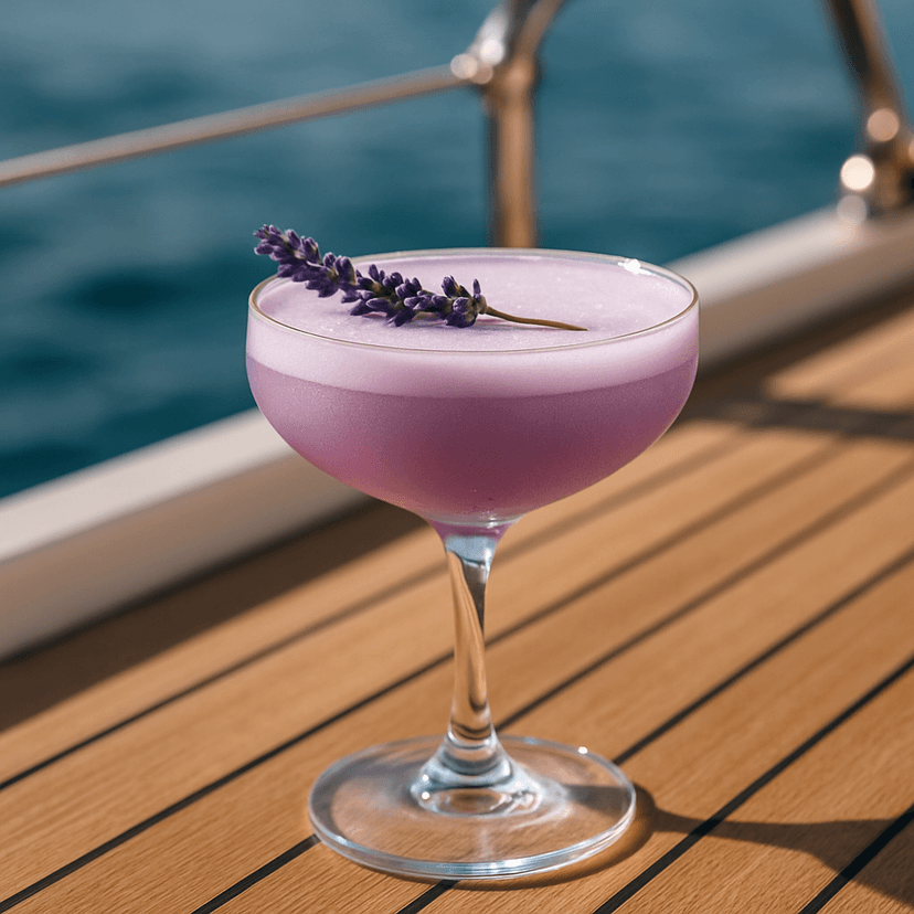 Lavender Orchard Raksi, Exquisite cocktail with Raksi, lavender, and ...