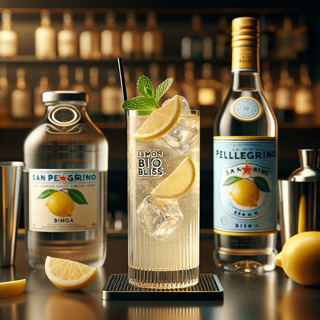 Lemon Bio Bliss, Refreshing, tangy cocktail with organic lemonade and ...