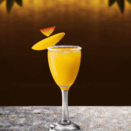 Mango Breeze, Refreshing tropical vodka cocktail