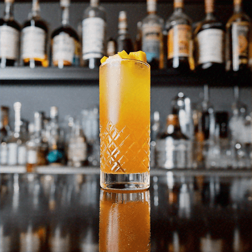 Mango Cascade Spritz, Vibrant and refreshing Mango Cascade Spritz batch ...