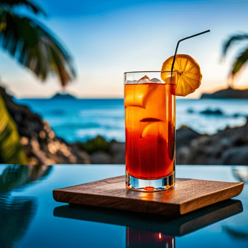 Mango Inferno, Fiery mango cocktail with a spicy kick