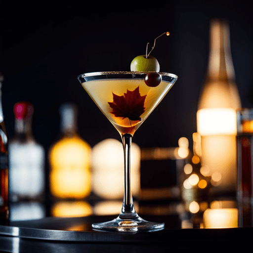 Maple Grove Martini, Sophisticated twist on classic dirty martini with ...