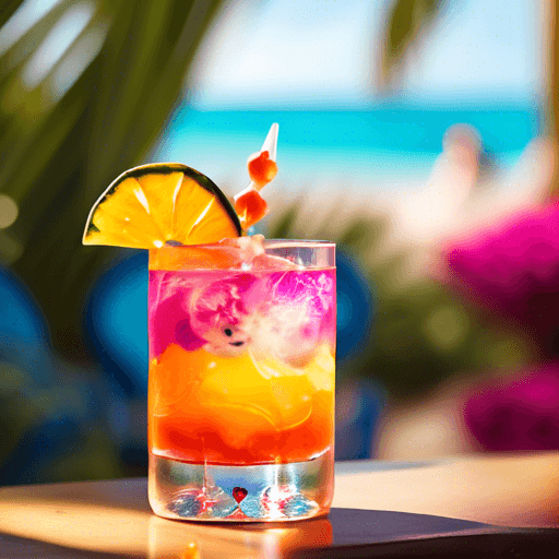 Mediterranean Bloom, Mediterranean garden cocktail with floral, citrus ...