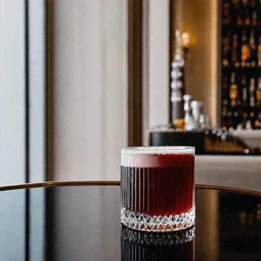 Murder of Crows, Dark, mysterious cocktail with rye whiskey and complex ...