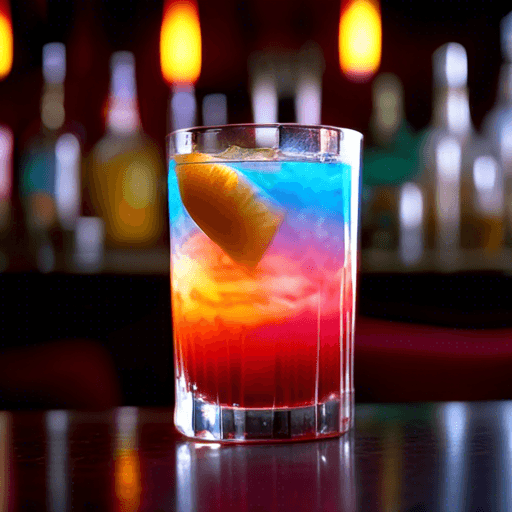Mystic Haze Elixir, Captivating cocktail with herbal gin, floral, and ...