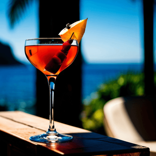 Mystic Navigator, Sophisticated cocktail with aged rum, Benedictine ...