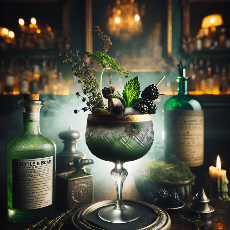 Nettle & Bone Elixir, Mystical elixir inspired by 'Nettle and Bone' tale