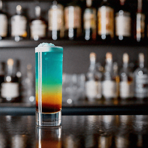 Nordic Aurora, Enchanting Nordic Aurora cocktail with cloudberry liquor ...