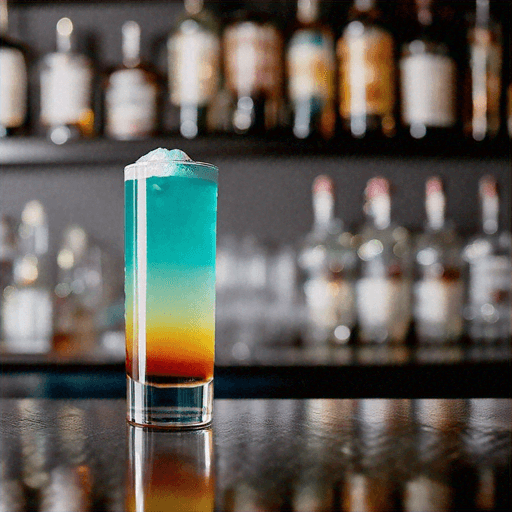 Opal Oasis, Tequila-based opal oasis cocktail with floral and citrus notes