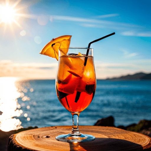 Orange Blossom Sunset, Citrusy, floral, and sophisticated cocktail with ...