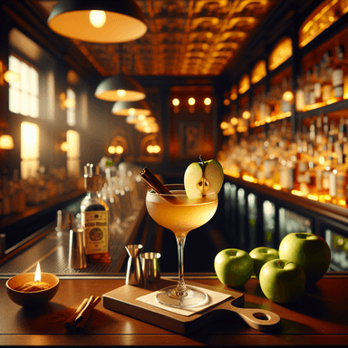 Orchard Elixir, Refreshing apple cocktail with warm fall spices and ...