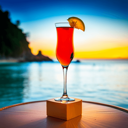 Pacific Twilight, Pacific Twilight cocktail with Vancouver Island ...