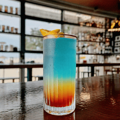 Rainy Day Reverie, Unique, aromatic cocktail capturing essence of ...
