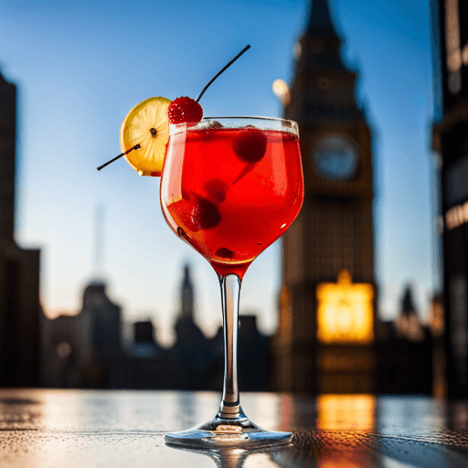 Raspberry Fresh Fizz, Bubbly, refreshing cocktail with raspberries ...