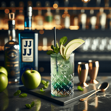 Raspberry Orchard Elixir, Vibrant cocktail with JJ Blue Raspberry Vodka ...