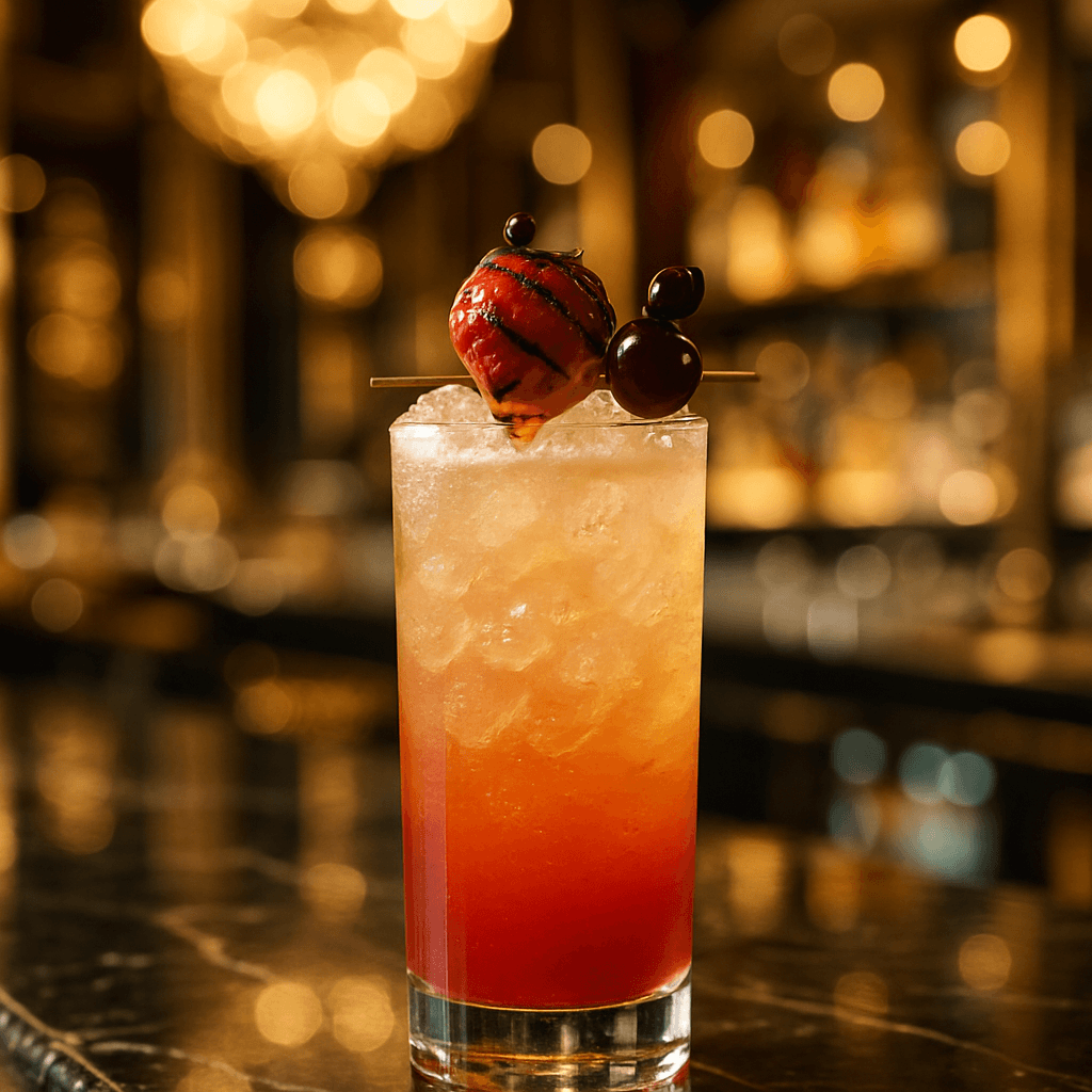 Smoked Strawberry Mule, Smoked Strawberry Mule, vibrant twist on Moscow ...