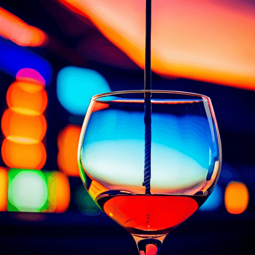 Smoky Pineapple Sunset, Tropical smoky cocktail with pineapple rum and ...