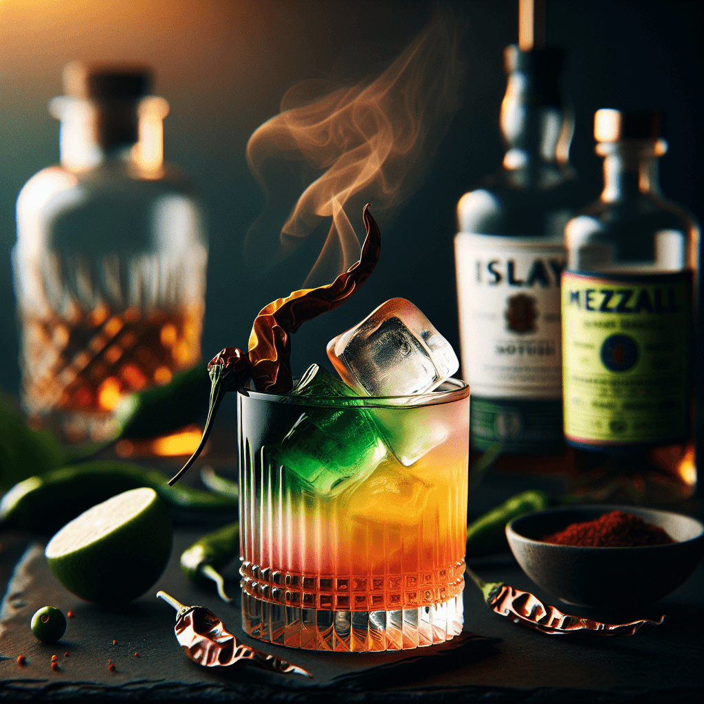 Smoky Sunset Elixir, Harmonious blend of bold and vibrant flavors