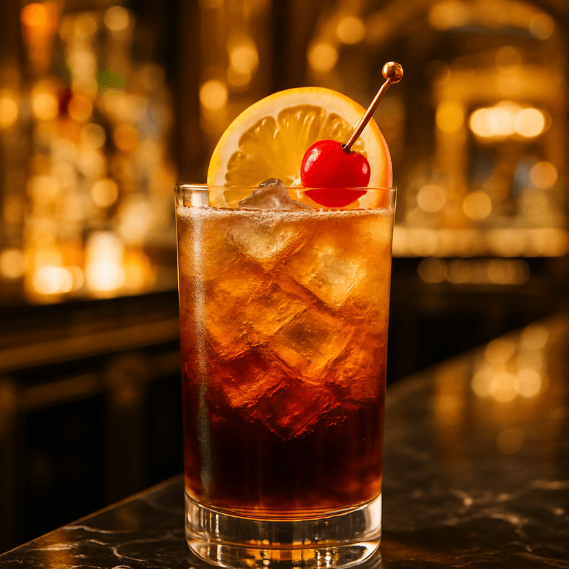 Southern Whisper, Smooth Southern cocktail with a hint of effervescent ...