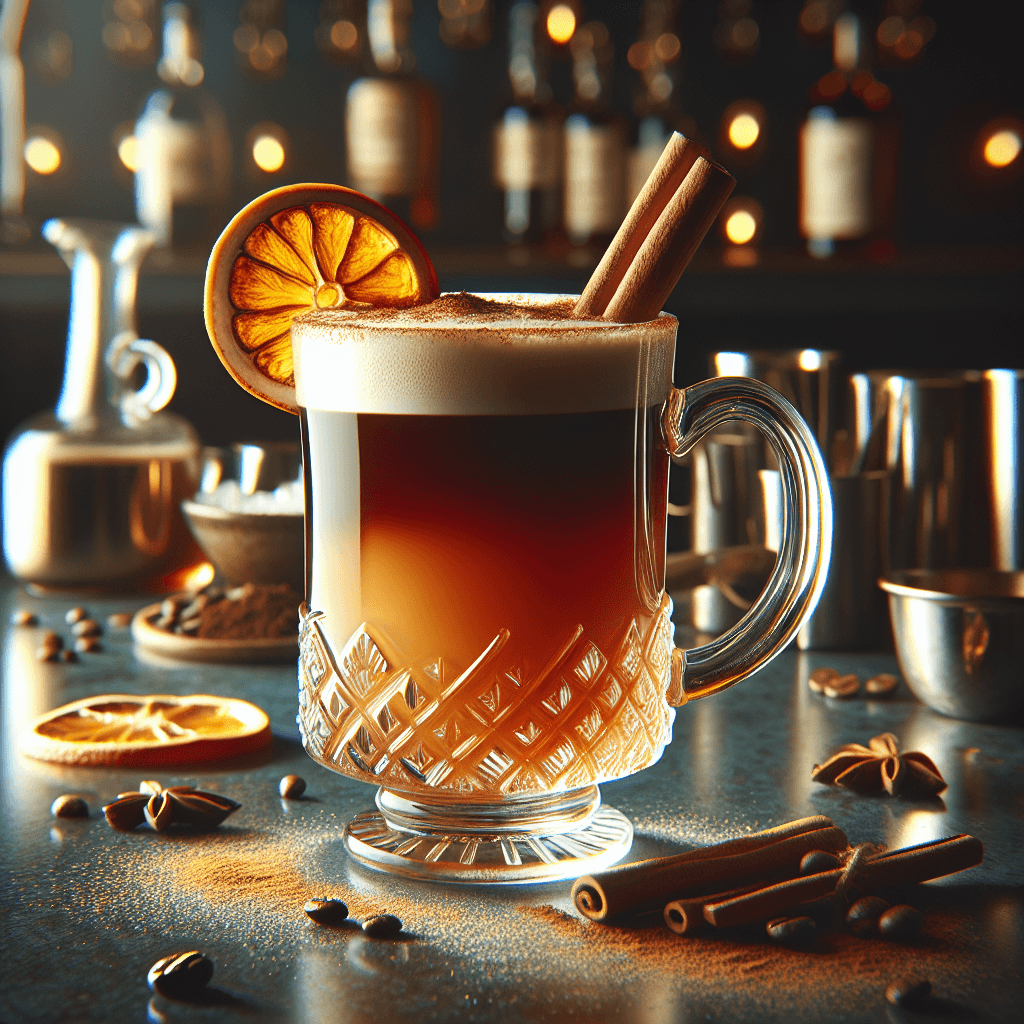 Spiced Morning Sunburst, Warm, invigorating cocktail with coffee ...