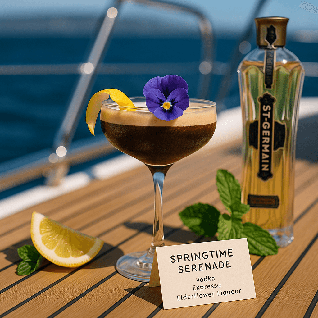 Springtime Serenade Espresso Martini, Fresh twist on classic espresso ...