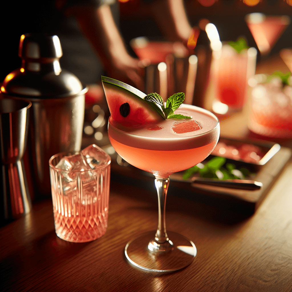 Sunset Mirage, Refreshing and visually stunning cocktail