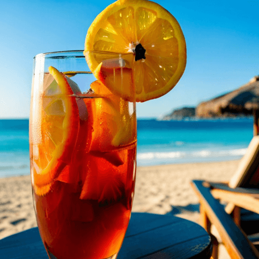 Tangerine Sunset Dream, Citrusy sunset in a glass