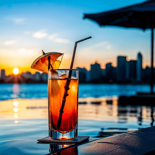 Tangerine Sunset Spritz, Innovative tangerine cocktail with mustard ...